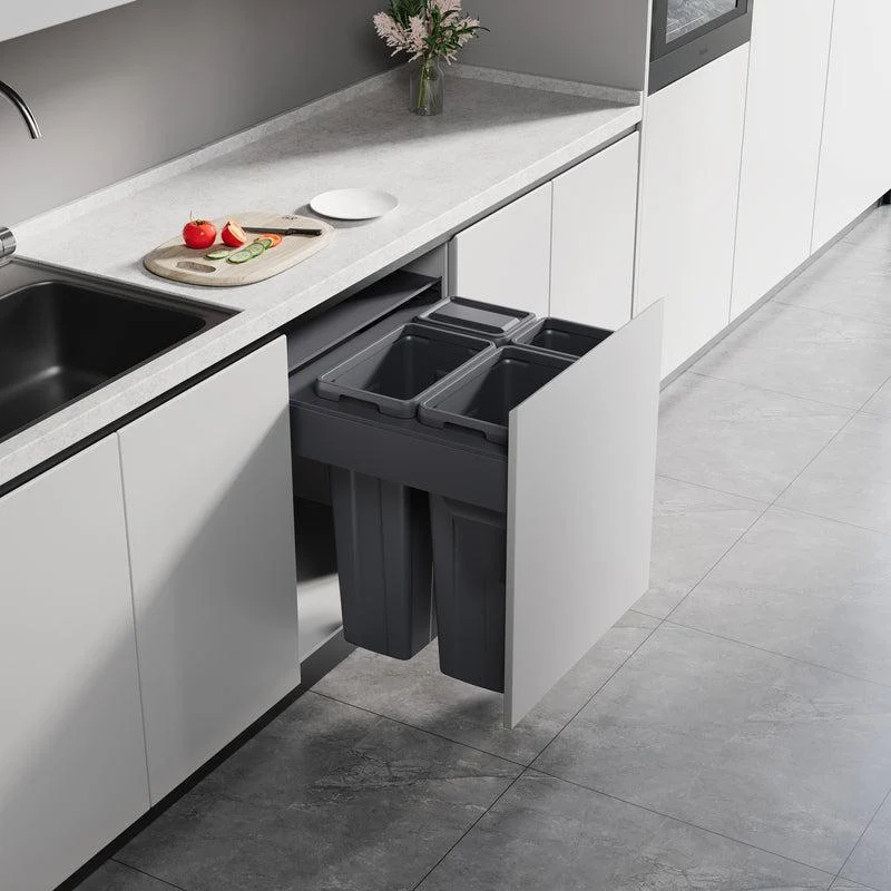 Set korpi sa klizačem, 60L, 568x506x470 mm