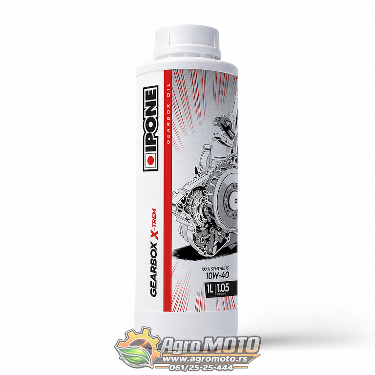 Ulje za menjač 2T racing IPONE GEARBOX X-TREM 10W-40 1L