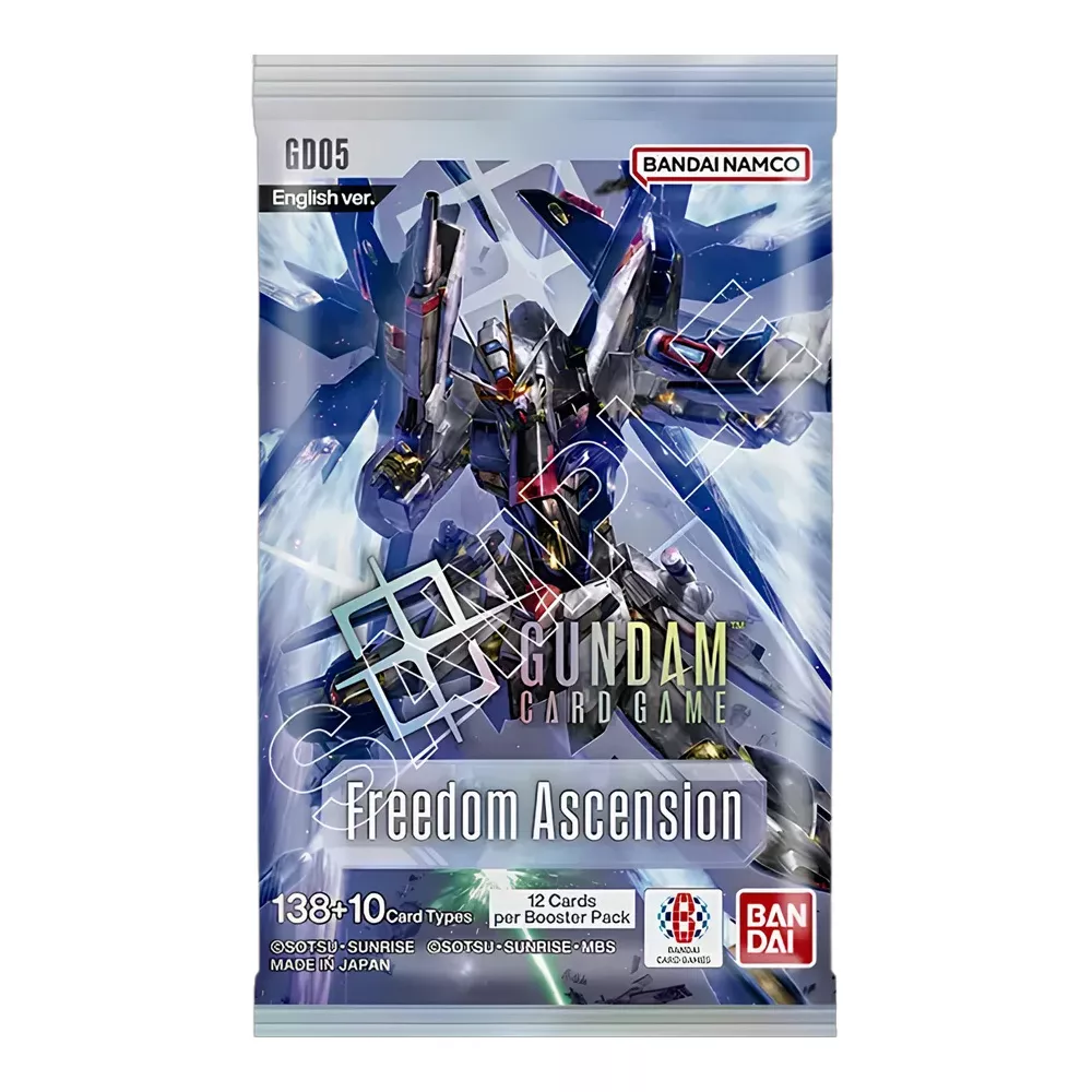 Gundam TCG: Freedom Ascension GD05: Booster Pack (Single pack)