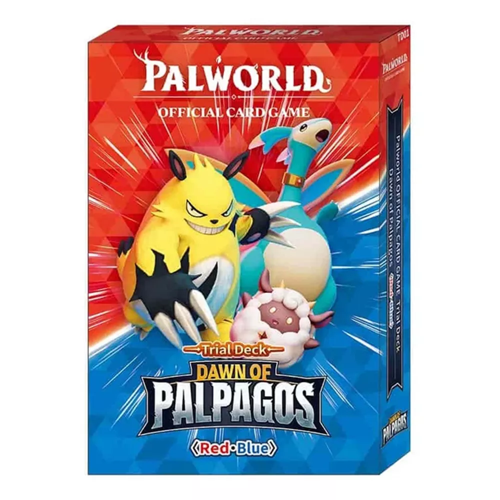 Palworld TCG: Trial Deck Palworld TD01 Dawn of Palpagos Red-Blue (Single pack)