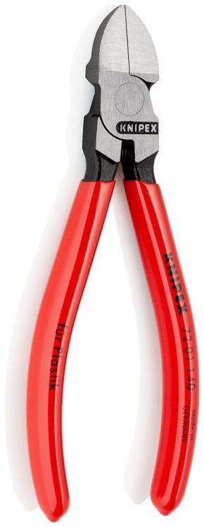 Knipex dijagonalne sečice za sečenje plastike 140mm (72 01 140)