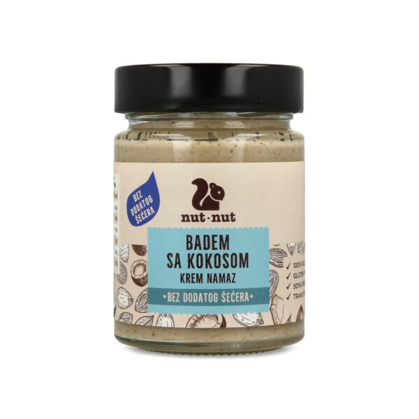 Badem krem sa kokosom bez dodatog šećera 300g Nut Nut