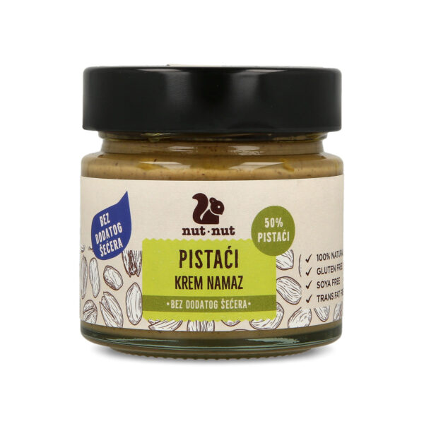 Pistaći krem bez dodatog šećera 200g Nut Nut
