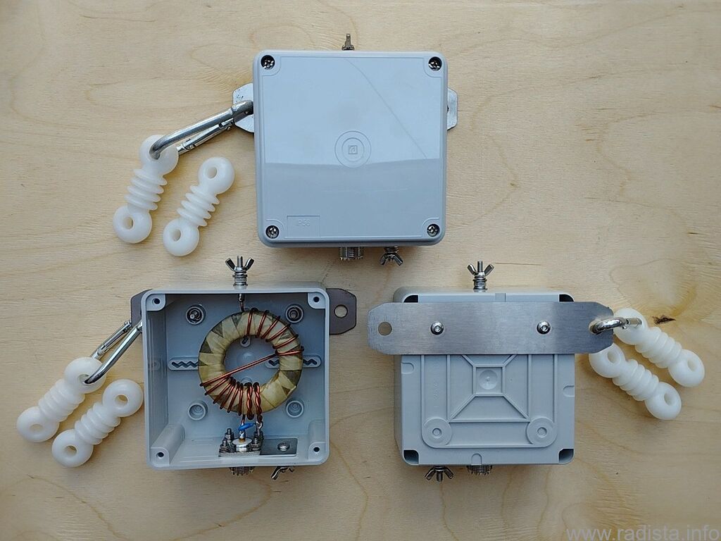 49:1 RF transformator za EFHW antenu