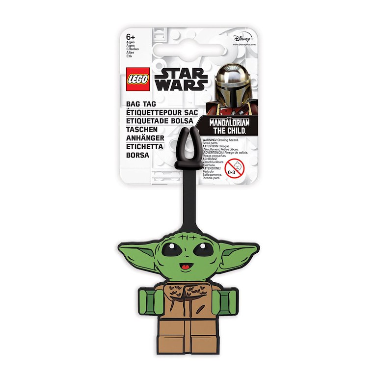 LEGO Star Wars etiketa za torbe i prtljag: Nasmejani Grogu 52961ID: EK000883161
