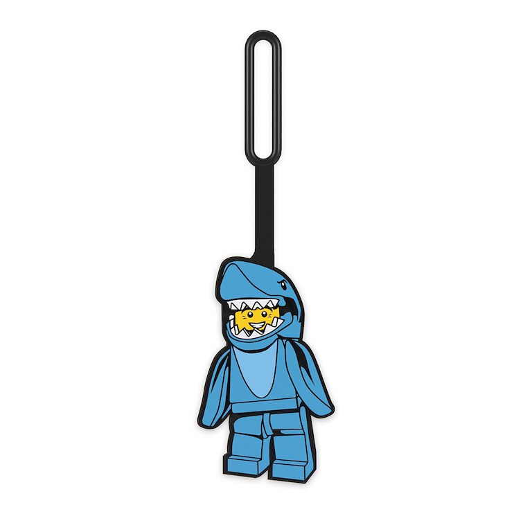 LEGO Iconic etiketa za torbe i prtljag: Tip u odelu ajkule 52540ID: EK000883262