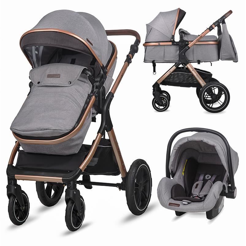 Coccolle Melora Kolica 3u1 - SivaID: EK000883370