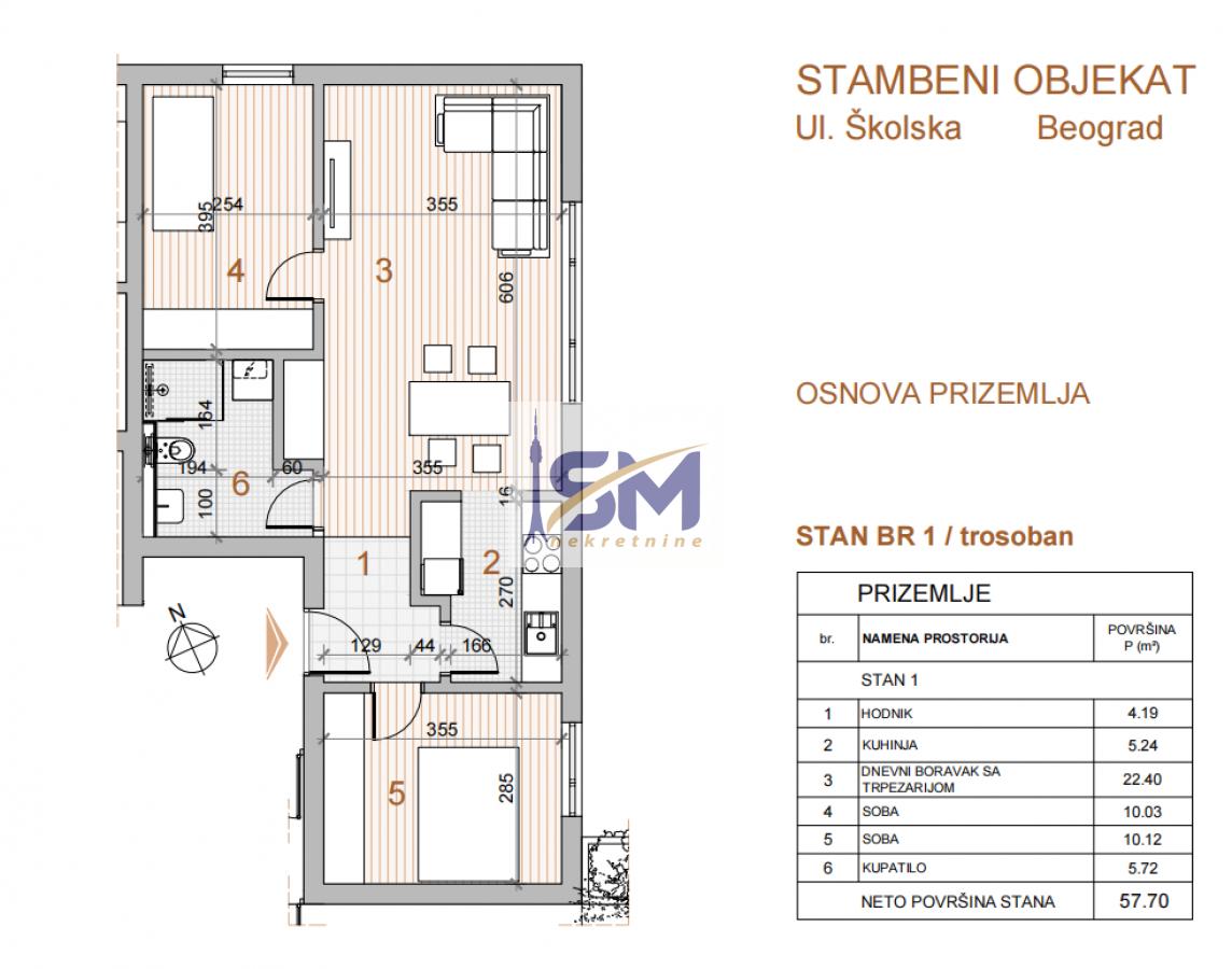 Nova godina, nov početak, stan 58m2