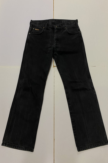 Wrangler Bootcut Crne Farmerke