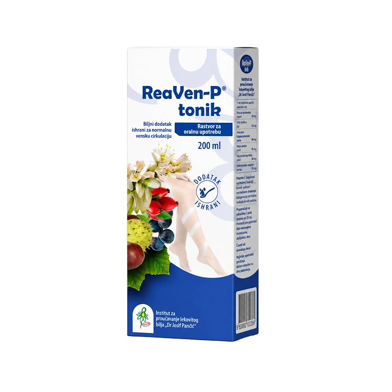 ReaVen-P® Tonik za Negu Umornih i Otečenih Nogu sa Izraženim Venama 200 mL