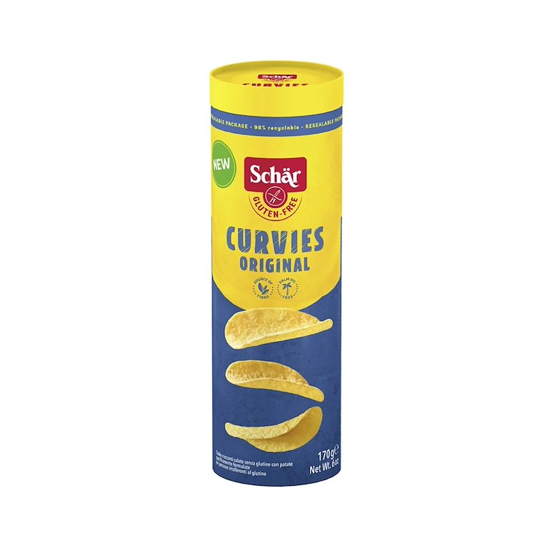 Schär Čips Original Bez Glutena CURVIES 170 g