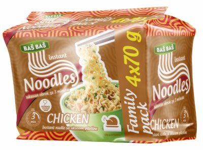 NUDLE UKUS PILETINE BAŠ BAŠ 280G 4/1