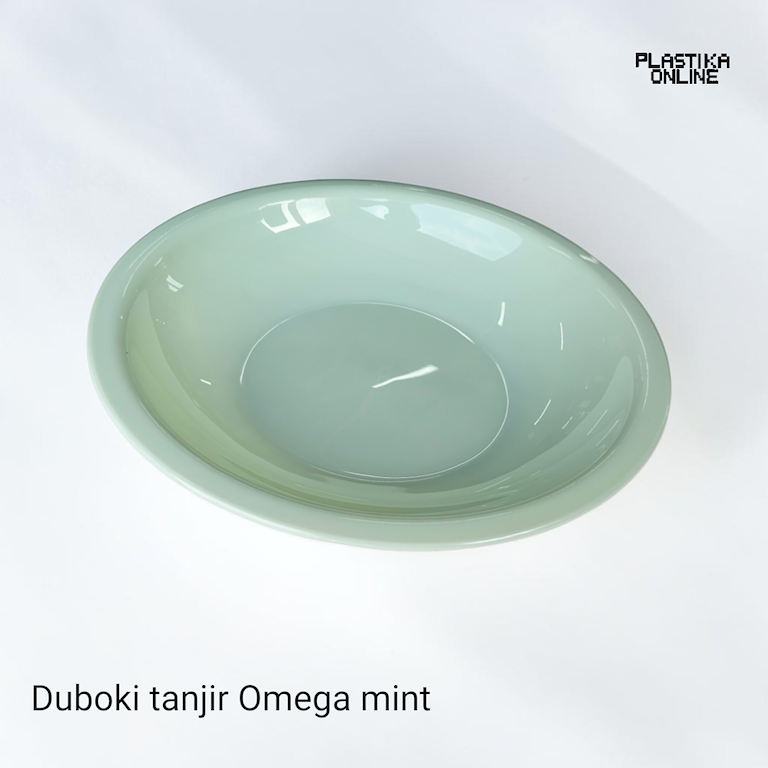 Plastični duboki tanjir OMEGA R21,5cm