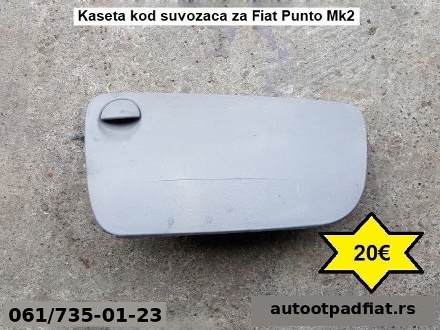 KASETA KOD SUVOZACA ZA FIAT PUNTO MK2