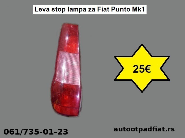 LEVA STOP LAMPA ZA FIAT PUNTO MK1