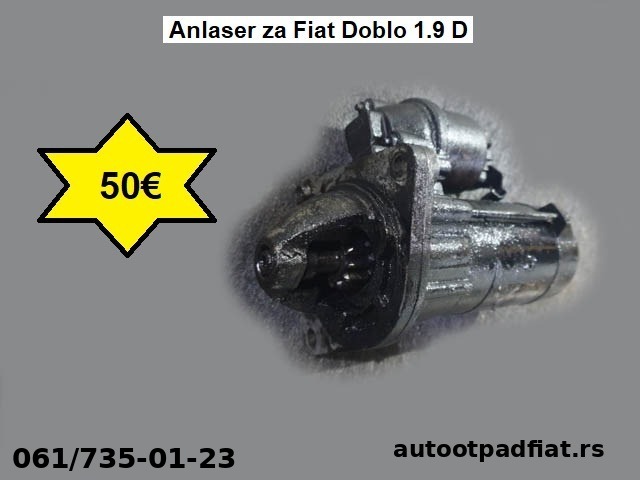 ANLASER ZA FIAT DOBLO 1.9 D