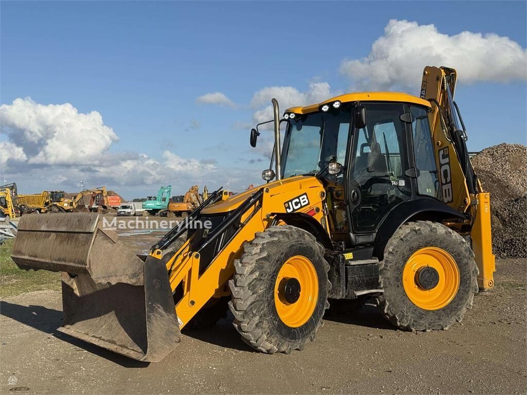 JCB 4 CX , quick coupler front & b bager-utovarivač