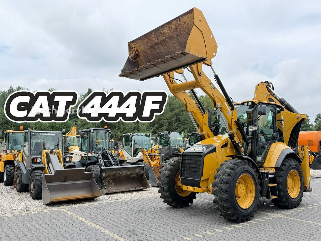 Caterpillar 444F bager-utovarivač