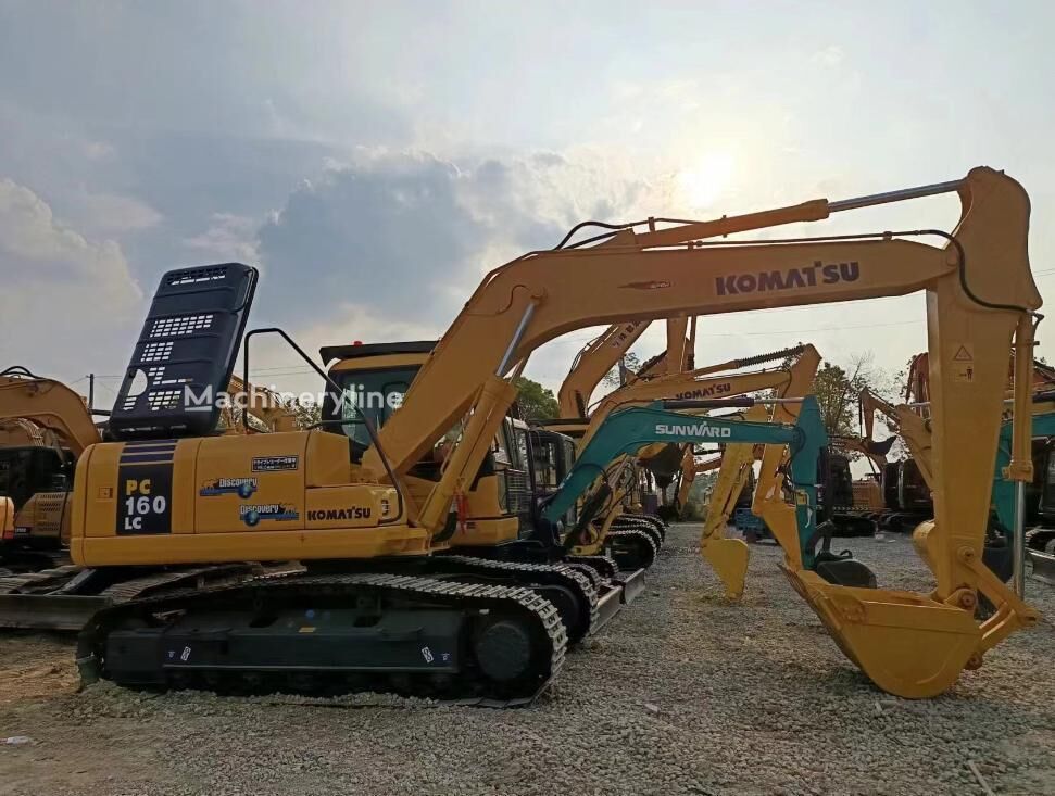 Komatsu PC160 midi bager