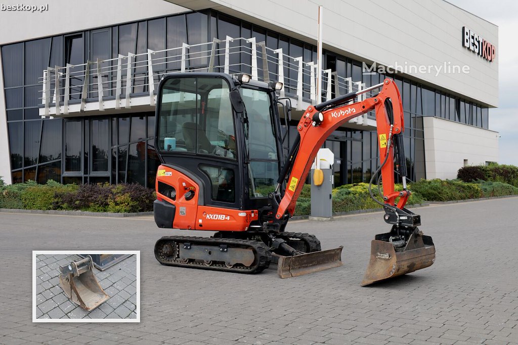 Kubota KX018-4 mini bager