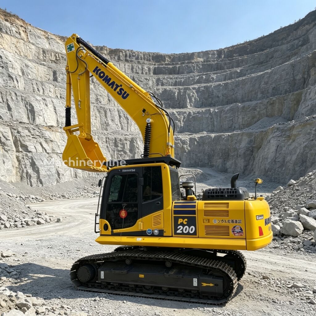 Komatsu PC200 bager guseničar