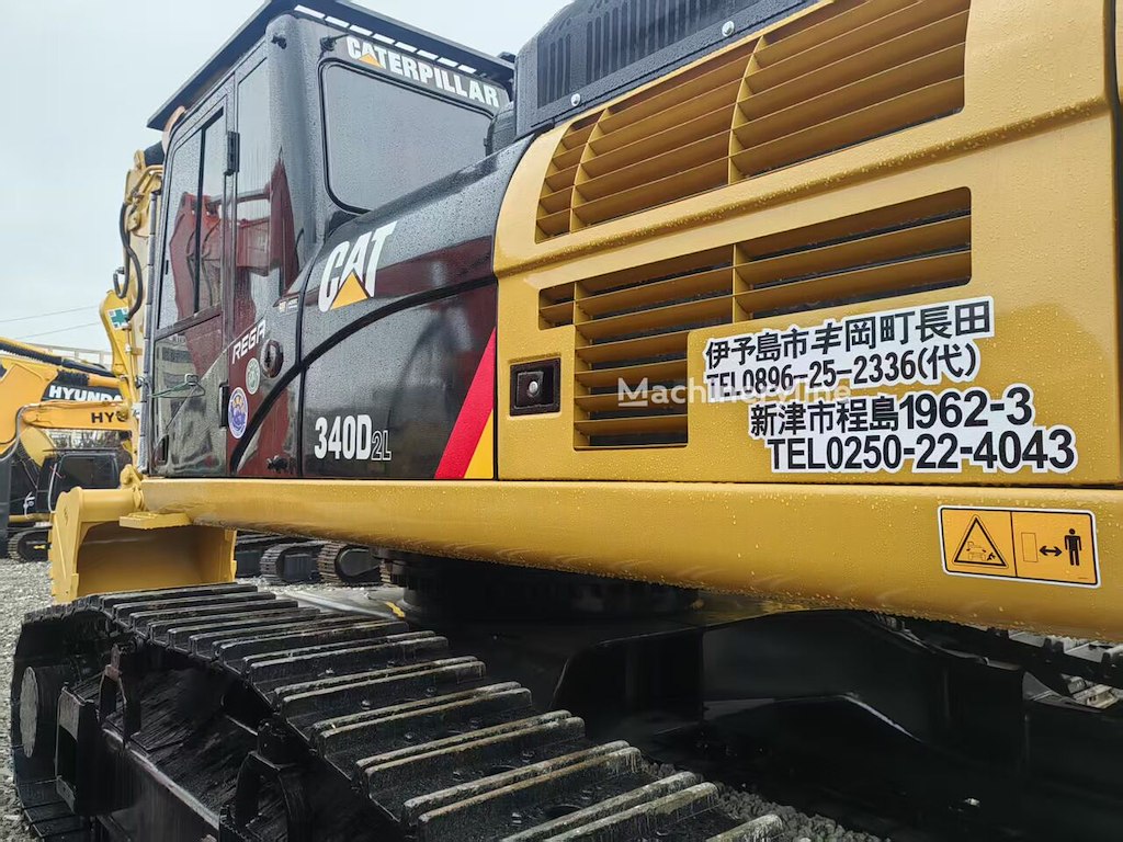 Caterpillar 340D2L bager guseničar
