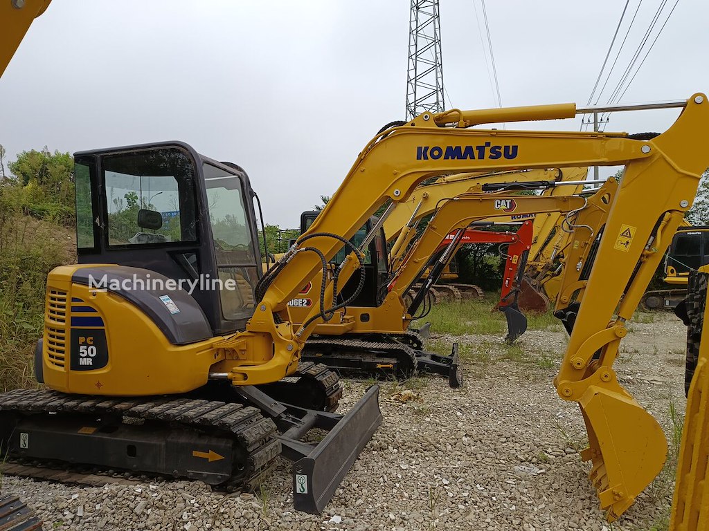 Komatsu PC50MR mini bager
