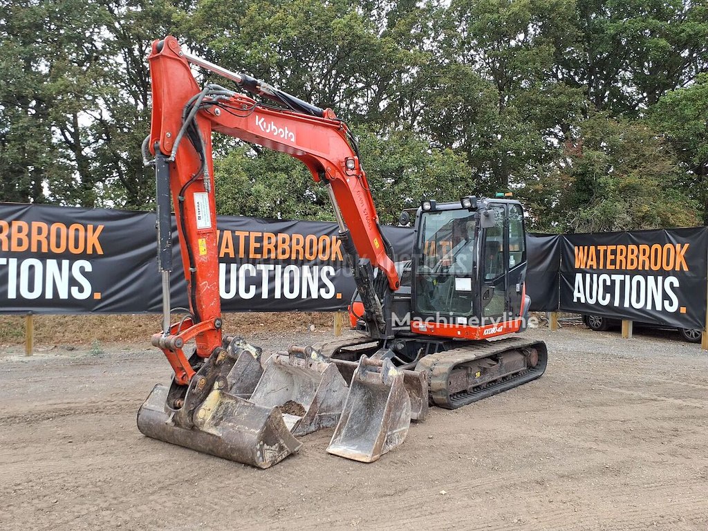 Kubota KX080-4A mini bager