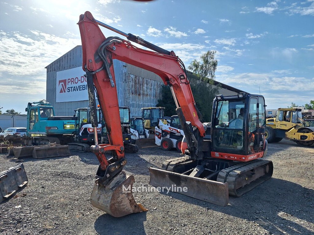 Prodaje se Kubota KX 080-4 mini bager na aukciji