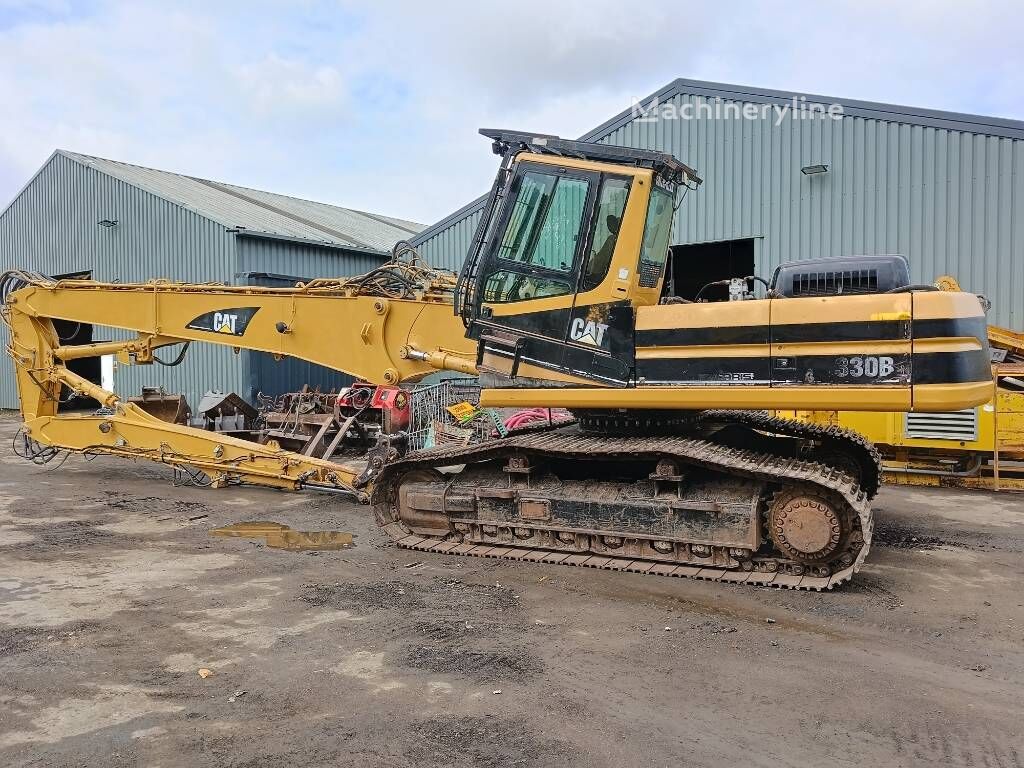 Caterpillar 330 B L demolition excavator UHD high reach 22 m bager guseničar