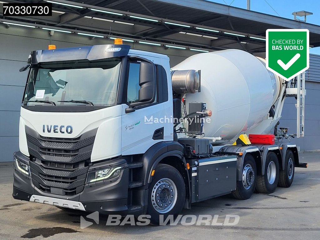 Novi IVECO S-Way NP 400 8X2 NEW UNUSED CNG CIFA 9M3 MIXER RETARDER EURO 6 kamion s mešalicom za beton