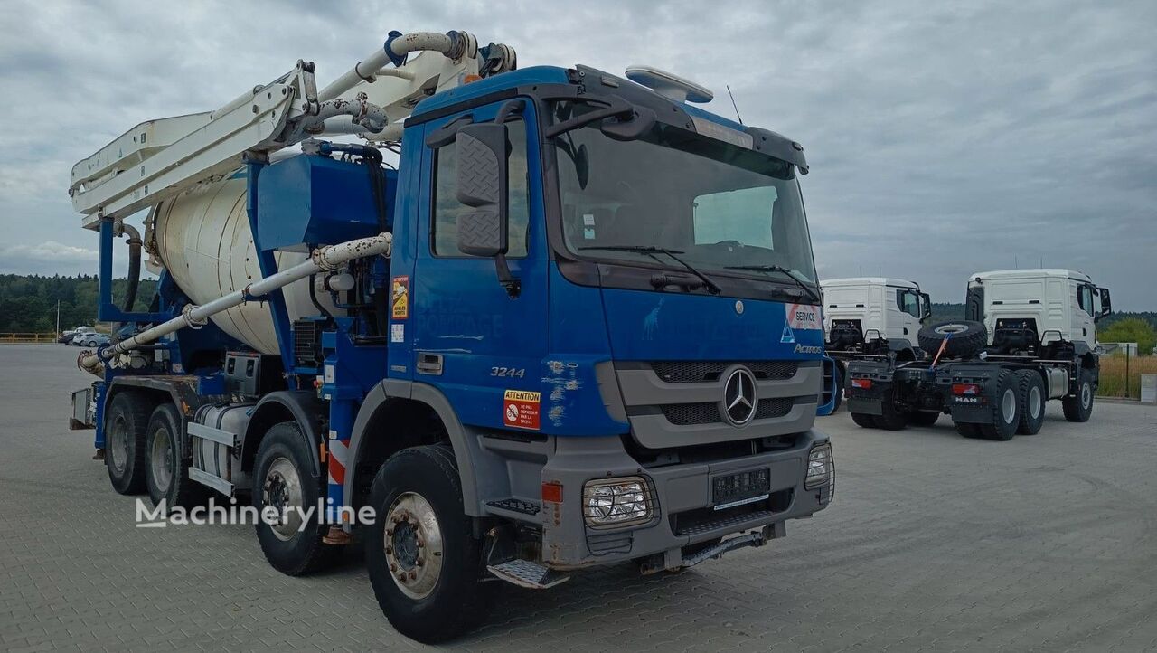 Sermac 3Z 24 M na šasiji Mercedes-Benz ACTROS 3244 SERMAC 3Z 24 M, MIXER 9 M3, 2014 kamion s mešalicom za beton