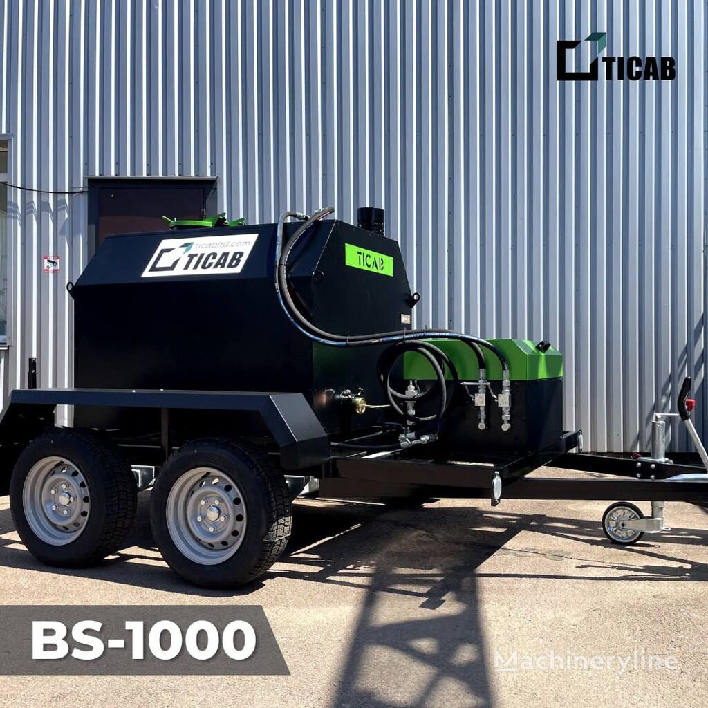 Nova TICAB Asphalt Sprayer, Bitumen Emulsion Sprayer, Manufactu prikolica za rasipanje asfalta