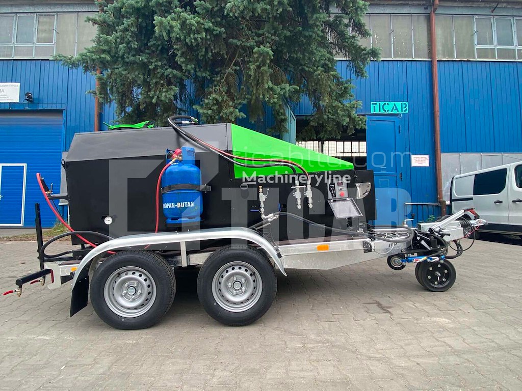 Nova TICAB Manufacturer Bitumen Emulsion Sprayer 1000 L / Bitumen Spreader prikolica za rasipanje asfalta