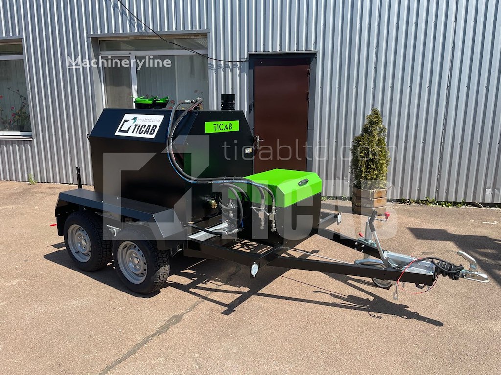 Nova TICAB Manufacturer Bitumen Emulsion Sprayer 1000 L / Bitumen Spreader prikolica za rasipanje asfalta