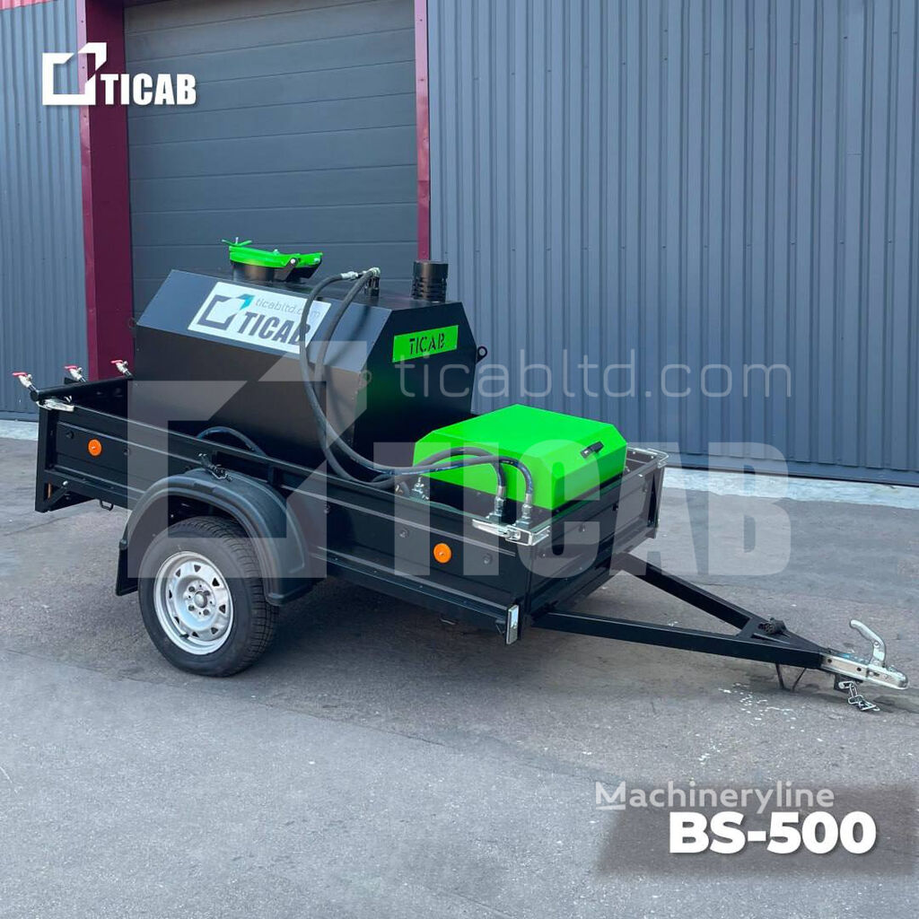 Nova TICAB Manufacturer Bitumen Emulsion Sprayer 500 L . Special discount - prikolica za rasipanje asfalta