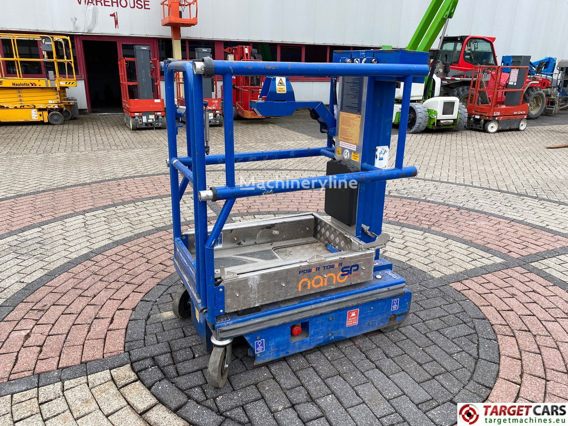 Power Tower NANO SP PLUS SELF DRIVE VERTICAL MAST AERIAL WORK LIFT PLATFORM jarbolna penjajuća platforma