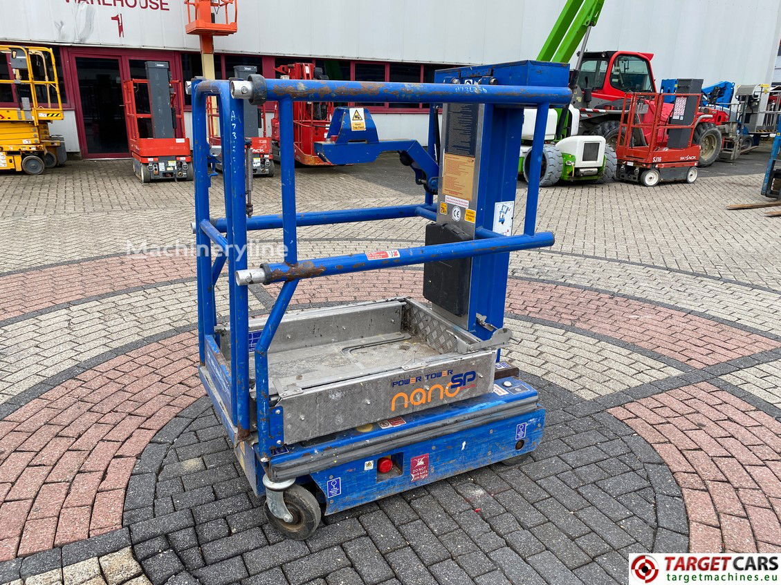 Power Tower NANO SP PLUS SELF DRIVE VERTICAL MAST AERIAL WORK LIFT PLATFORM jarbolna penjajuća platforma
