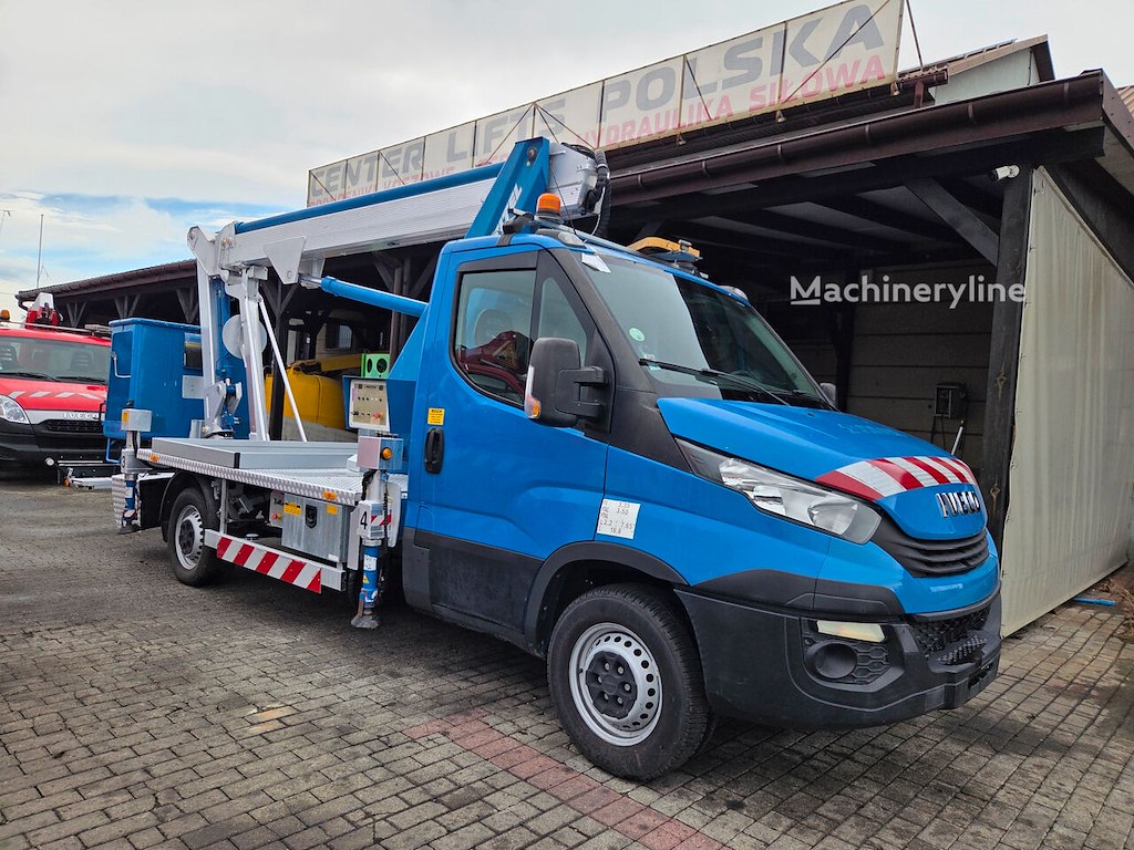 IVECO Daily 35S12 - 20 m multitel mj201 bucket truck boom lift zwyżka auto dizalica s korpom