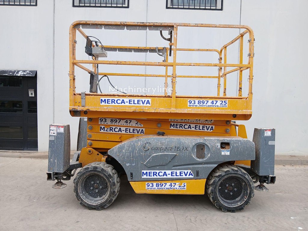 Haulotte COMPACT-12DX PLATAFORMA TIJERA DIESEL 12 MT makazasta platforma