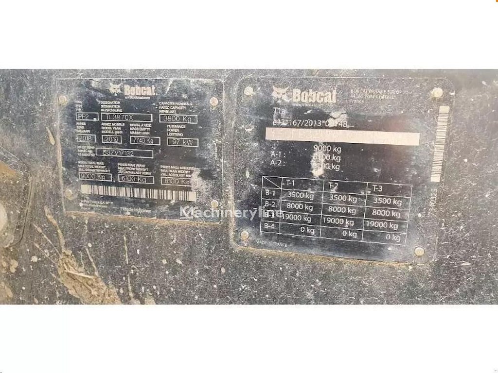 Bobcat tl38.70hfagri teleskopski prednji utovarivač