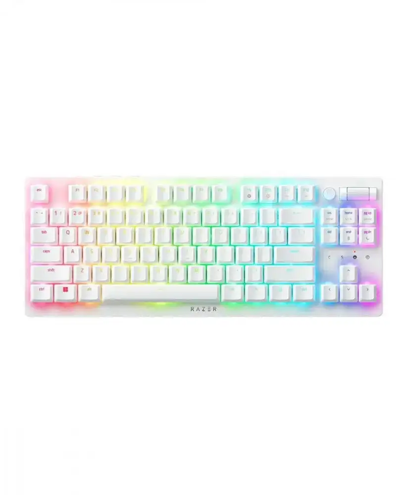 RAZER DeathStalker V2 Pro Tenkeyless-Wireless Red Switch White