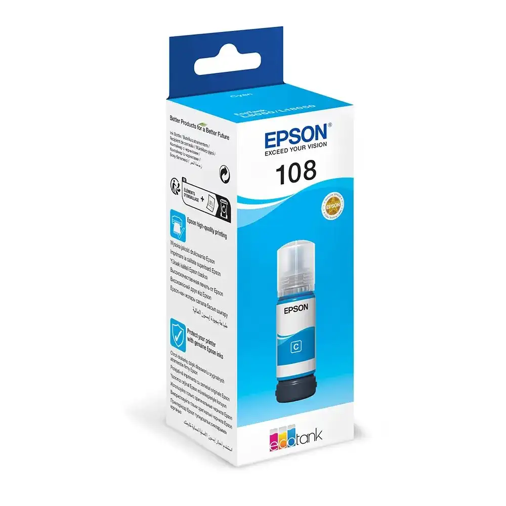 EPSON 108 cyan mastilo