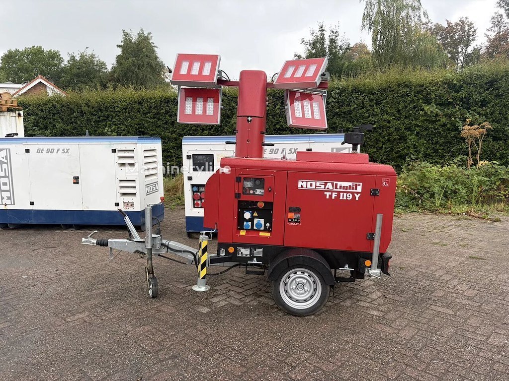 Mosa TF II 9 Y L-4x240 LED Lichtmast aggregaat aanhanger rasvetni toranj