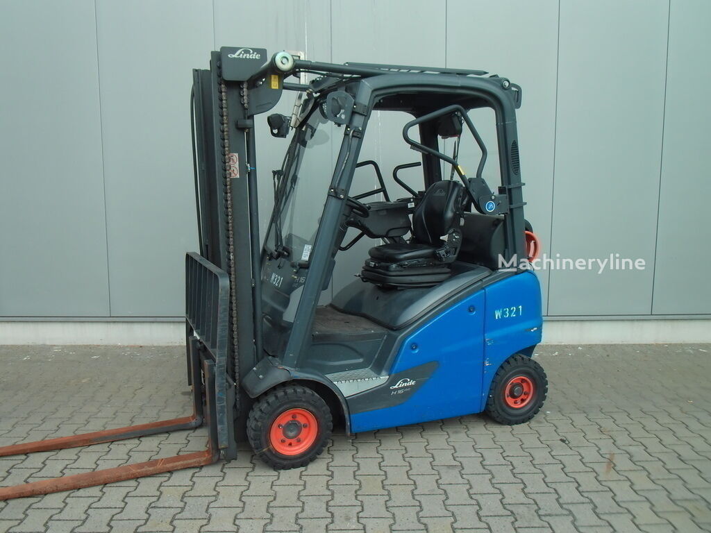 Linde H 16 T / 391 viljuškar na gas