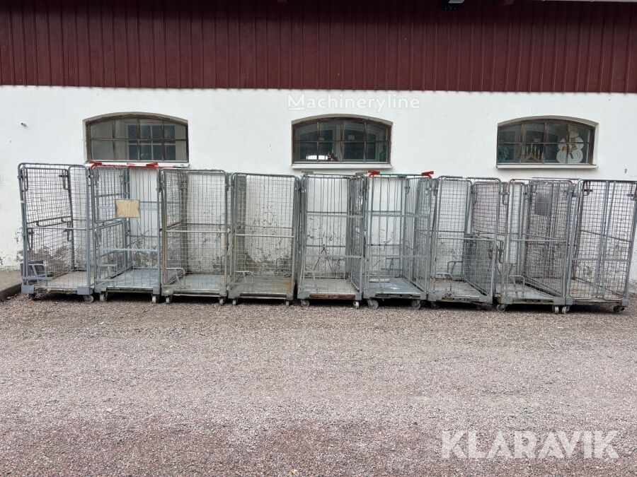 Prodaje se Rullcontainer / Vedbur 10st mrežasti kontejner na aukciji