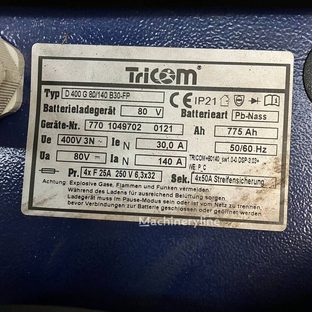 Tricom Futur punjač akumulatora viljuškara