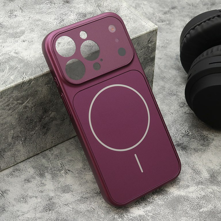 Maska DEFINE MagSafe za iPhone 15 Pro (6.1) ljubicasta