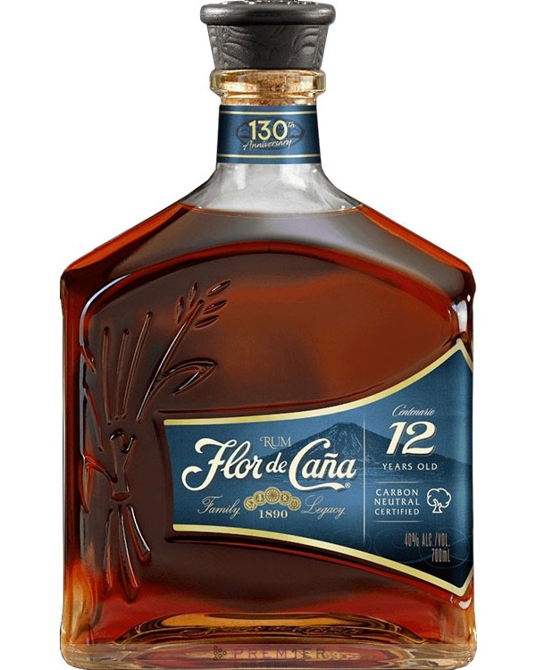 Flor de Caña 12YO Rum Gift Box 0.70l