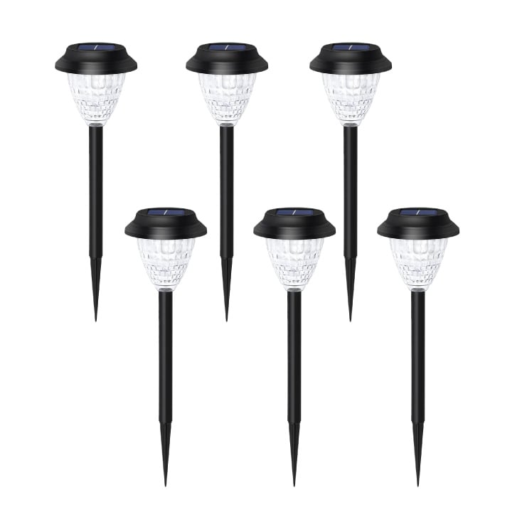 Solarne baštenske lampe, set 6 komada